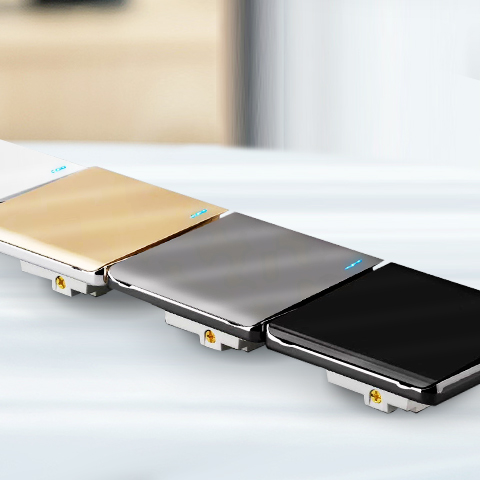 5 Different Colors Plastic Concealed 86 Type White Wall Switch Box ...